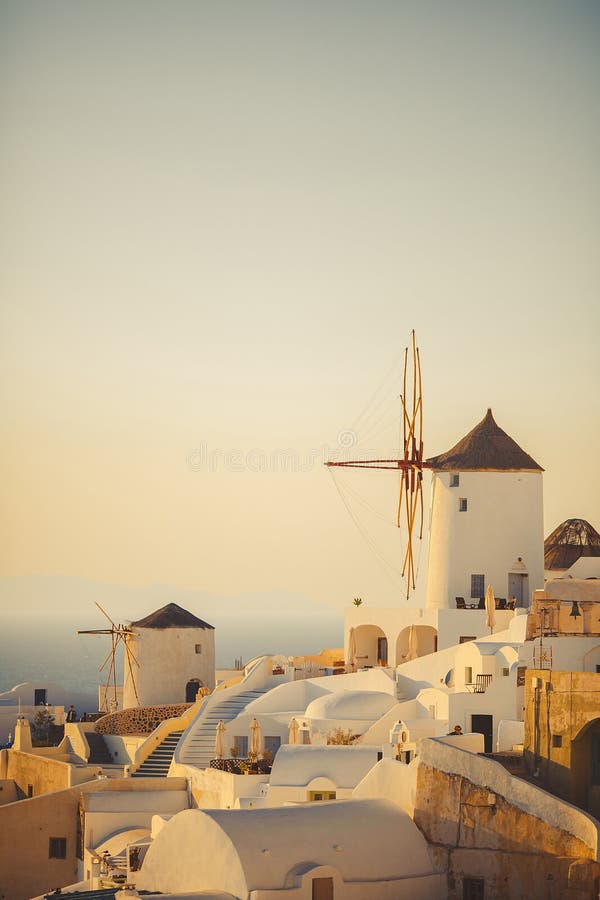 Unique Santorini Architecture. Greece Stock Photo - Image of building ...