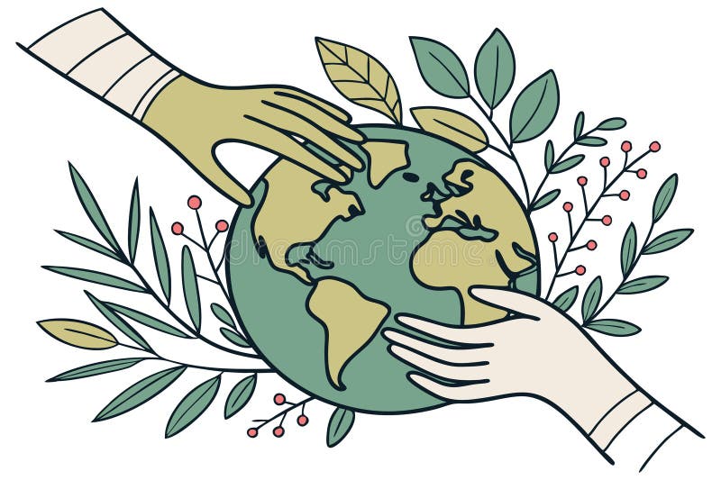 Unique Save the Planet Concept Artwork Perfect for Conservation ...