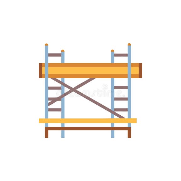 Unique Scaffolding Plank Icon Design Stock Photo - Illustration of ...