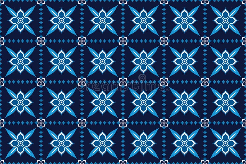 Unique Seamless Pattern Vector Stock Vector - Illustration of antique ...