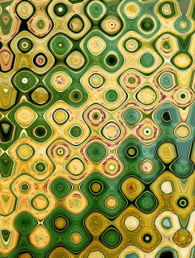 Unique Seamless Tropical Pattern Illustration with Yellow and Green ...