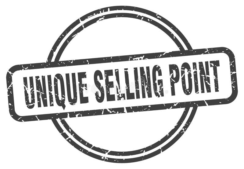 Unique Selling Point Stamp. Unique Selling Point Round Grunge Sign ...