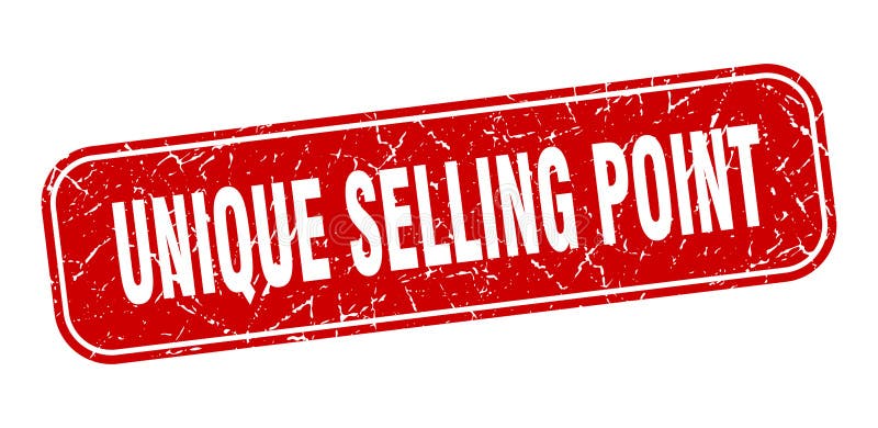 Unique Selling Point Banner Template. Unique Selling Point Ribbon Label ...