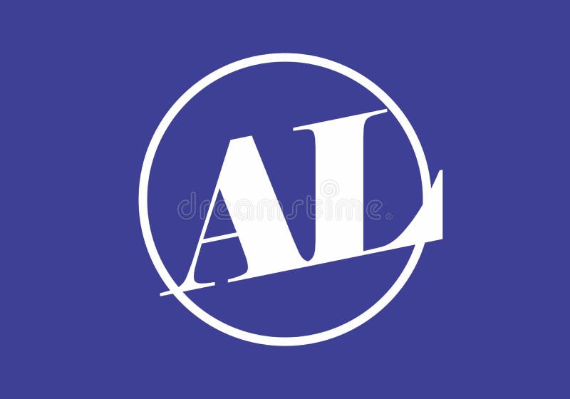 Al Initial Letter Design Stock Illustrations – 1,380 Al Initial Letter ...