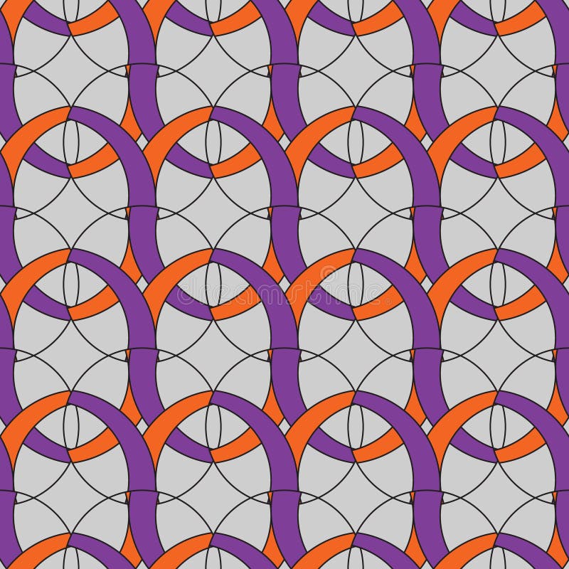 Unique Shape Decor Layout Patern Tile Stock Vector - Illustration of ...