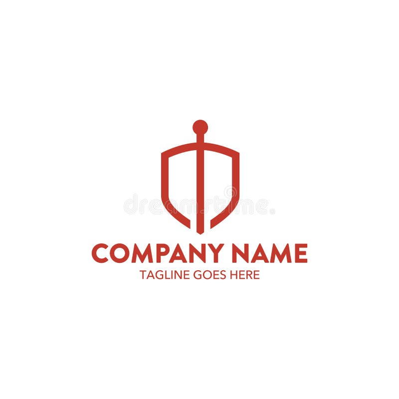 Shield Logo stock vector. Illustration of decoration - 90895865