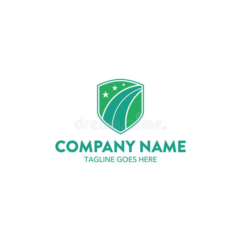 Unique Shield Logo Template. Vector Stock Vector - Illustration of ...