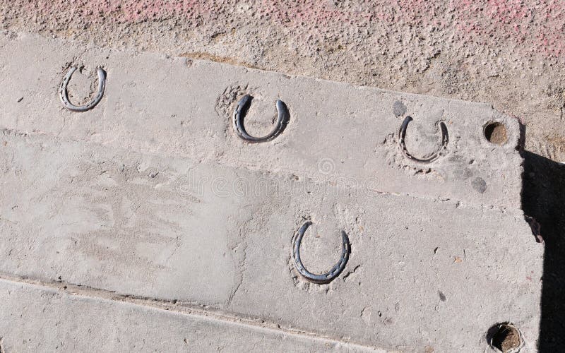 Unique Sidewalk Steps, Oatman, Arizona Stock Photo - Image of concrete ...