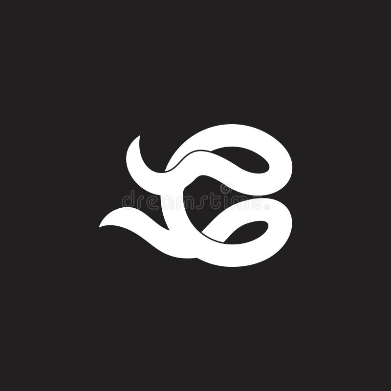 Letter C Ribbon Motion Logo Vector Stock Vector - Illustration of ...