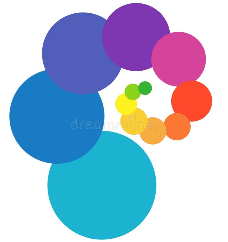 Unique and Simple Color Palette Background Stock Illustration ...