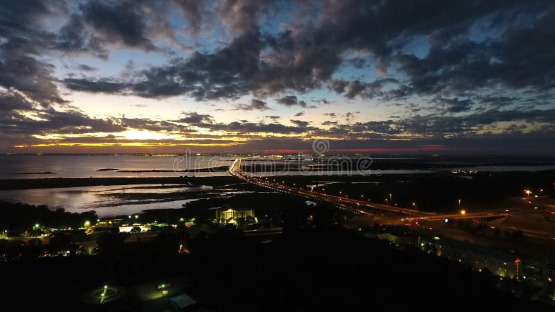 Unique sky above bay stock image. Image of unique, storm - 89906679