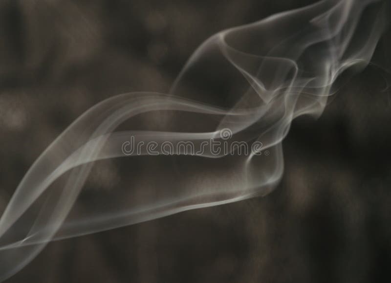 Unique Smoke Art Design and Dark Background Stock Photo - Image of ...