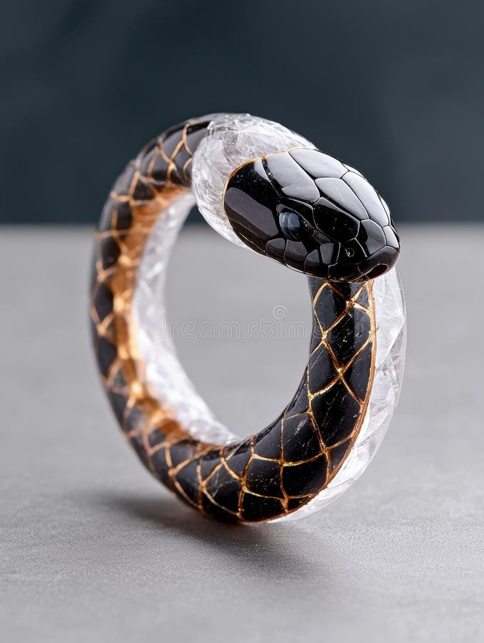 Unique Snake-inspired Bracelet Design Stock Illustration - Illustration ...