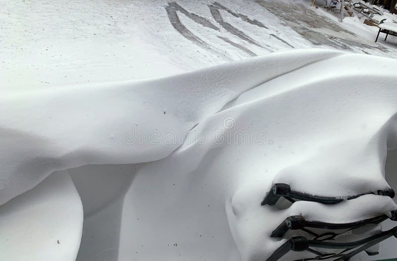 Unique Snow Drift stock image. Image of formed, wheel - 265244963