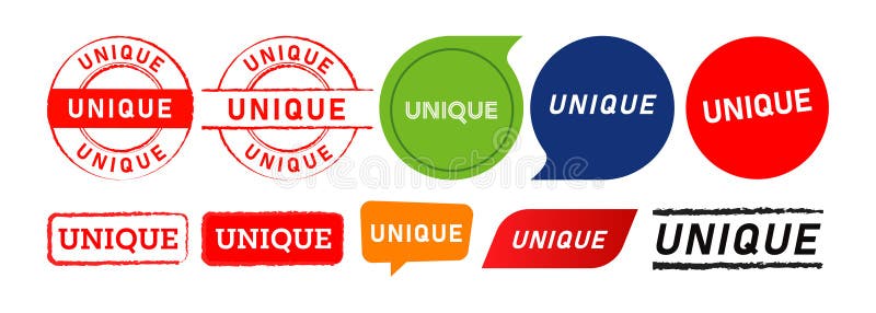 Unique Speech Bubble and Rubber Stamp Grunge Retro Vintage Design Label ...