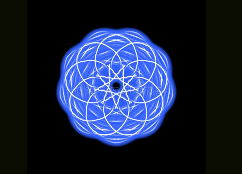 Unique spiral glowing stock illustration. Illustration of dark - 140219883