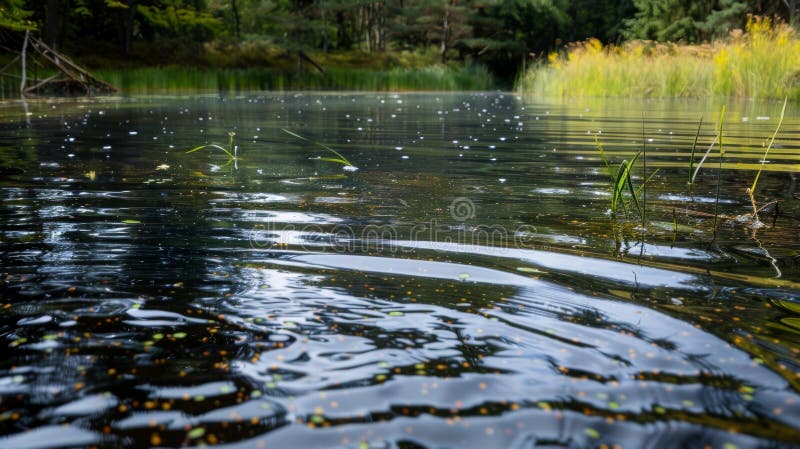 The Unique Spotted Patterns on the Lakes Surface Make it Stand Out from ...