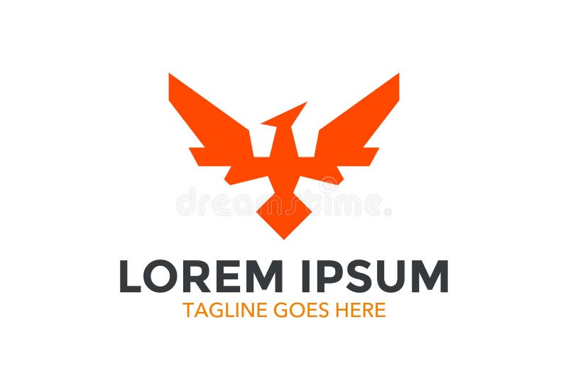 Unique and Stand Out Phoenix Logo. Vector Illustration Stock Vector ...