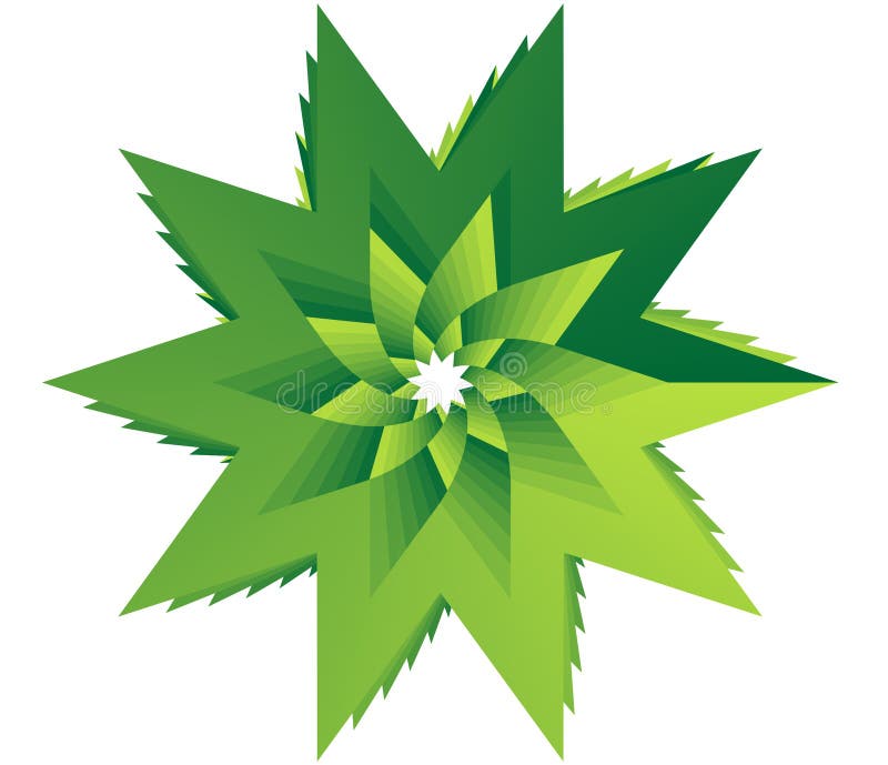 Unique Star Shape, Star Contour Vector Design Element Stock Vector ...