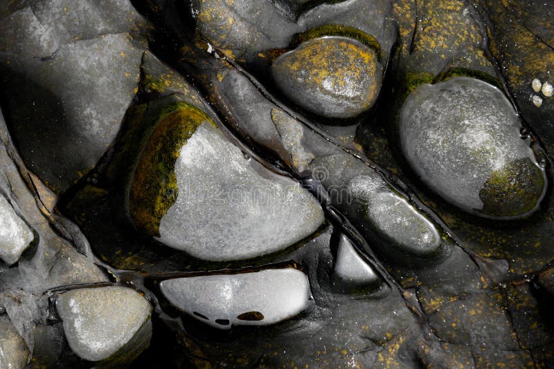 Unique Stone Texture with Golden Color Stock Image - Image of material ...