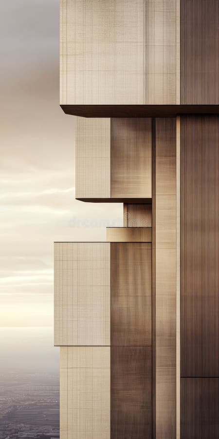 Modern Architectural Design Showcased in a City Skyline during the ...