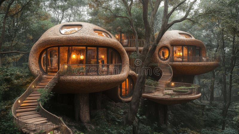 Eco Friendly Architecture Showcases Innovative Biomaterials in a ...