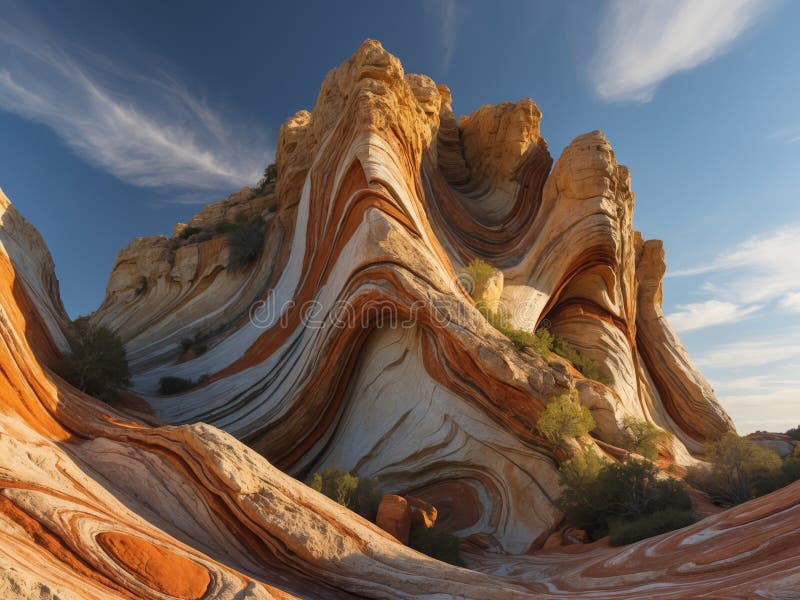 A Unique and Stunning Natural Rock Formation Featuring Intriguing and ...