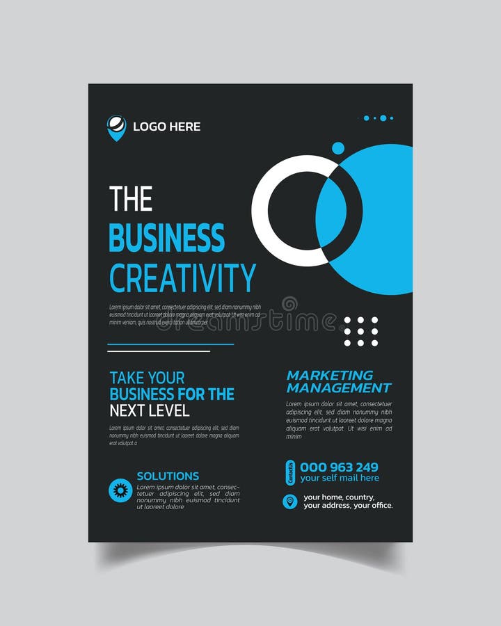 Unique Stylish Business Flyer and Elegant Business Leaflet or Trendy ...