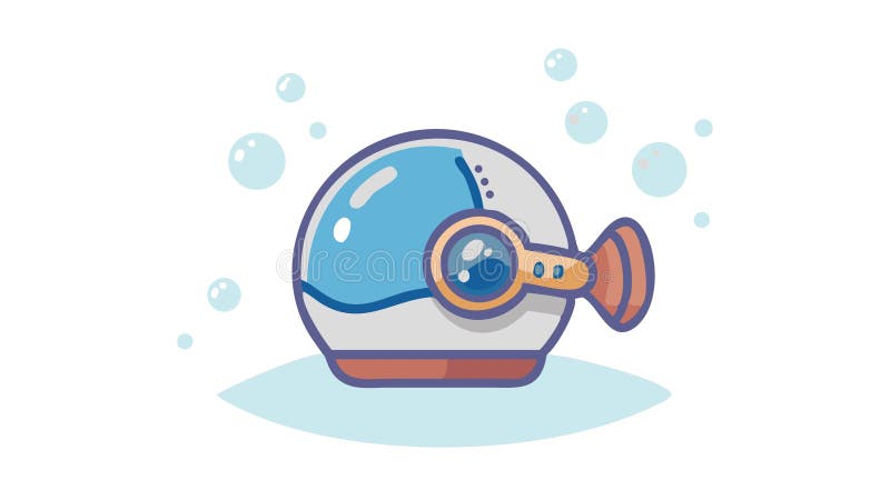 Unique Submarine Helmet, Underwater Exploration, Vector Design ...
