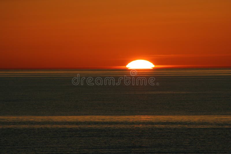 Sunset panorama stock image. Image of light, heaven, peaceful - 383971