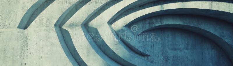 Unique Swirled Concrete Patterns Create a Striking Decorative Effect ...