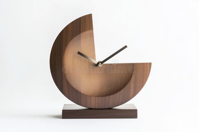 Unique Table Clock Design Showcasing Modern Aesthetics and ...