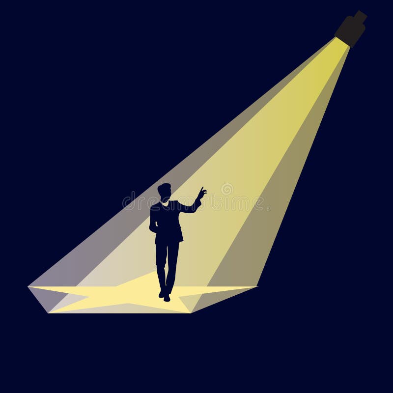 Unique Talent stock vector. Illustration of light, spotlights - 298429473