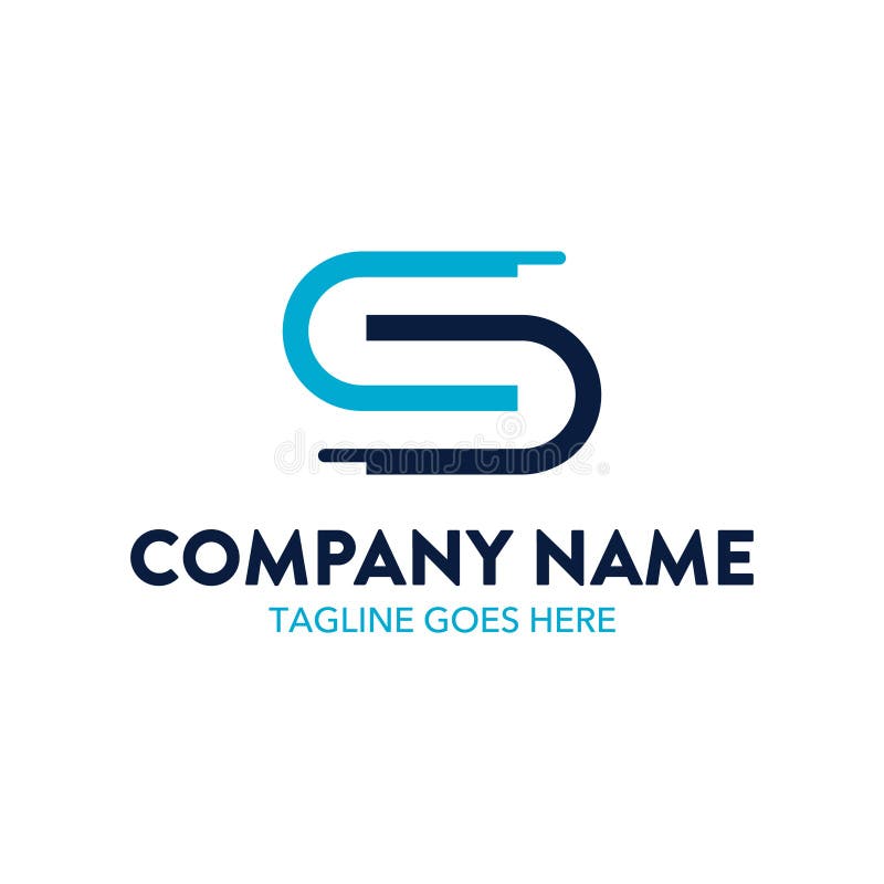 Unique Technology Logo Template. Vector Stock Vector - Illustration of ...