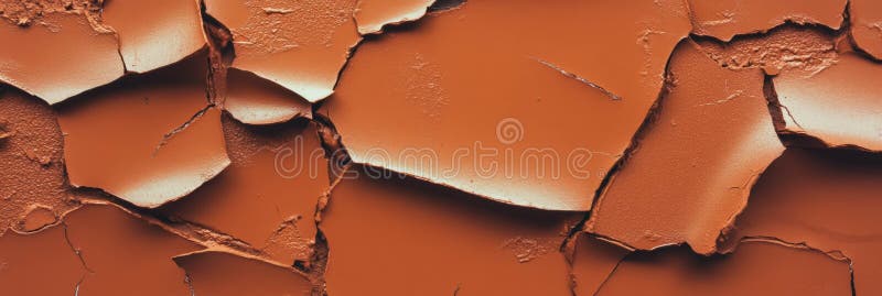Unique Texture of Coffee Brown Wall with Chipped Plaster and Dark Spots ...
