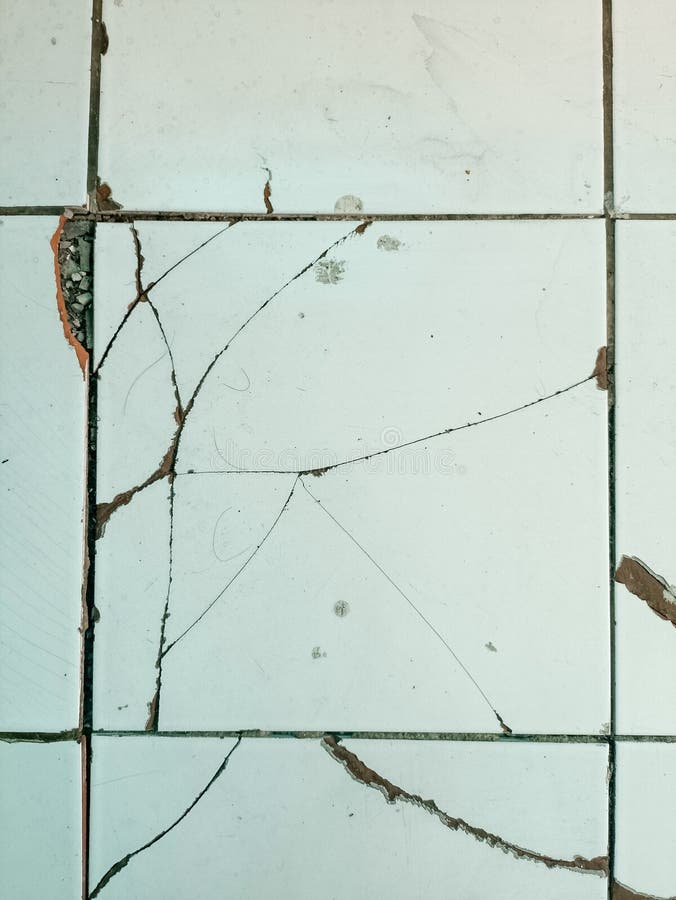 The Unique Texture of the Floor is Cracked and Damaged Stock Photo ...