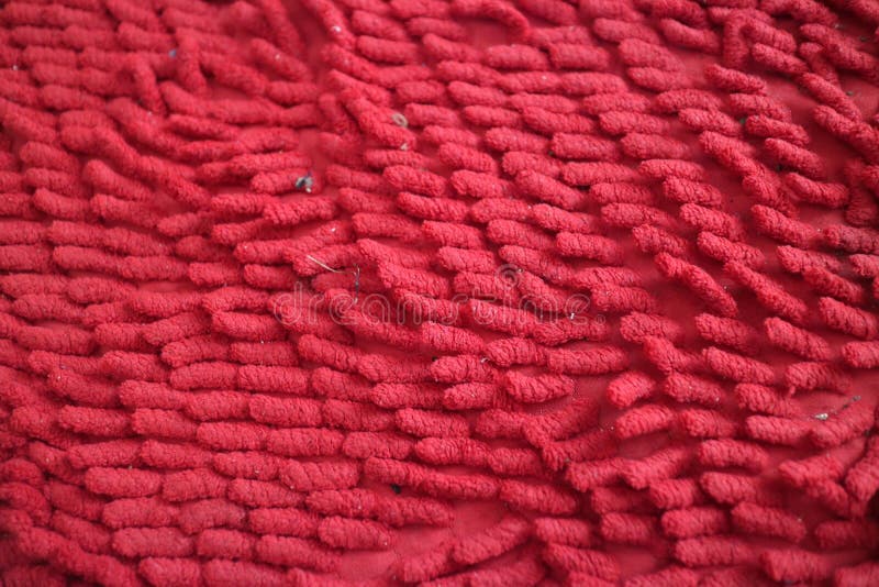 The Unique Texture of the Red Mat Stock Image - Image of color, food ...