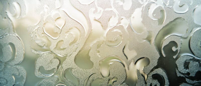 Unique Textured Patterns of Frosted Glass Create Mesmerizing Diffused ...