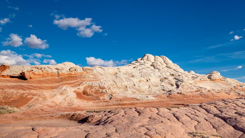 Desert Rock Formations in the Arizona with Blue Sky Stock Photo - Image ...