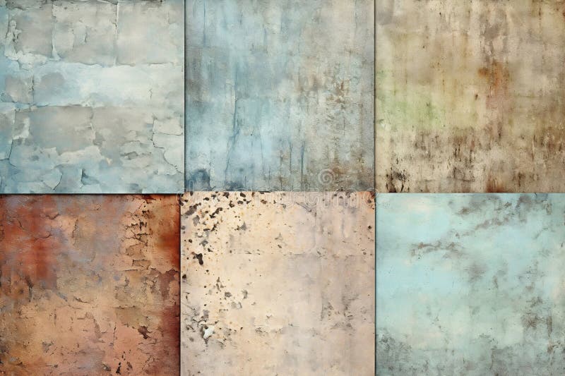 Unique Textures in Vibrant Colors Stock Image - Image of elements ...