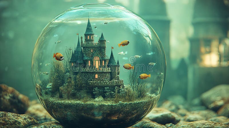 Mini Underwater Castle Stock Photos - Free & Royalty-Free Stock Photos ...