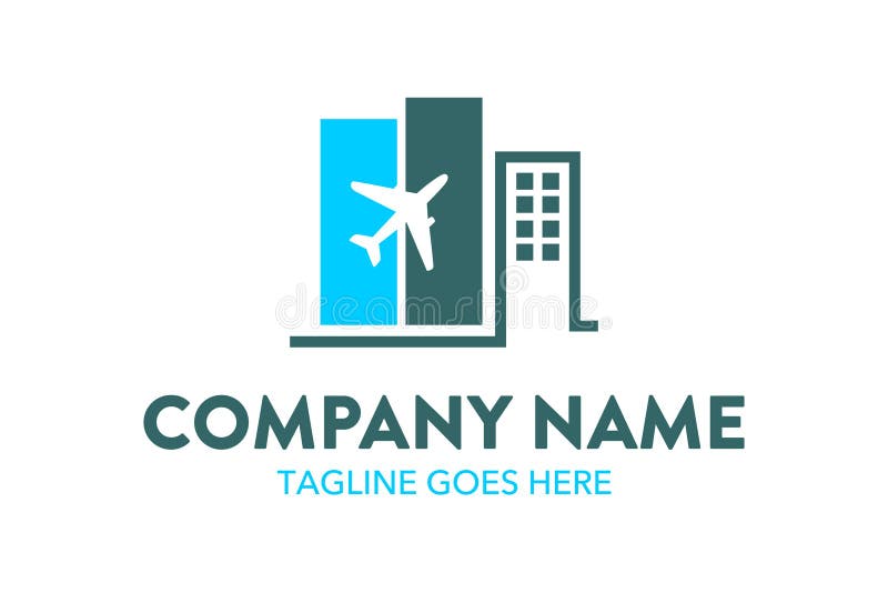 Unique Travel and Hotel Logo Template. Vector Stock Vector ...