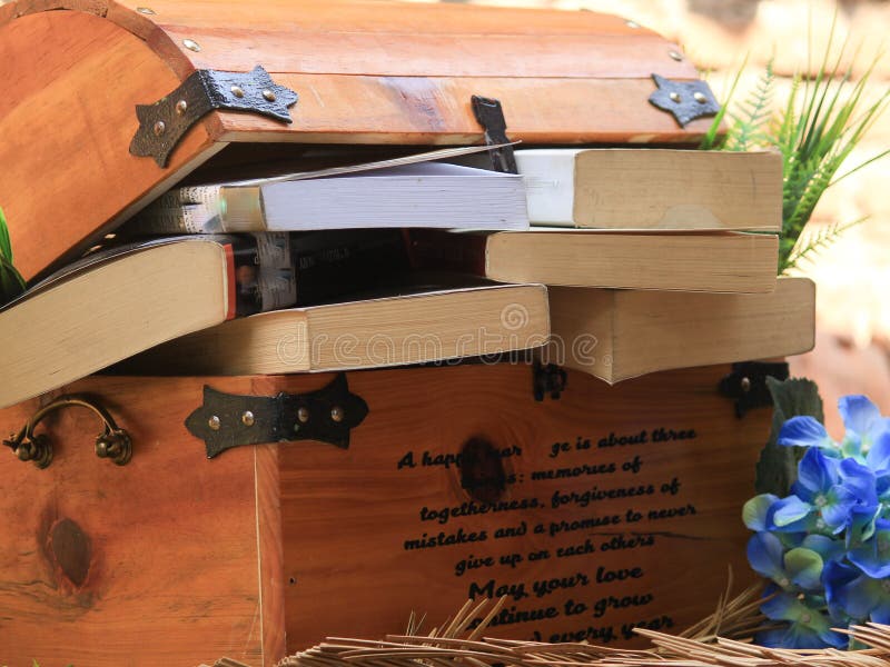 A Unique Treasure Box Containing Books, because Opening is Knowledge ...