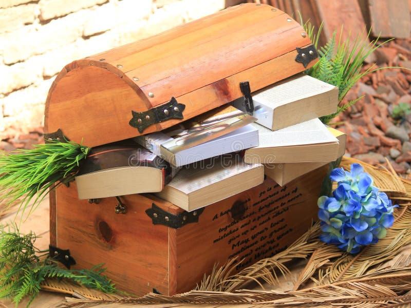 A Unique Treasure Box Containing Books, because Opening is Knowledge ...