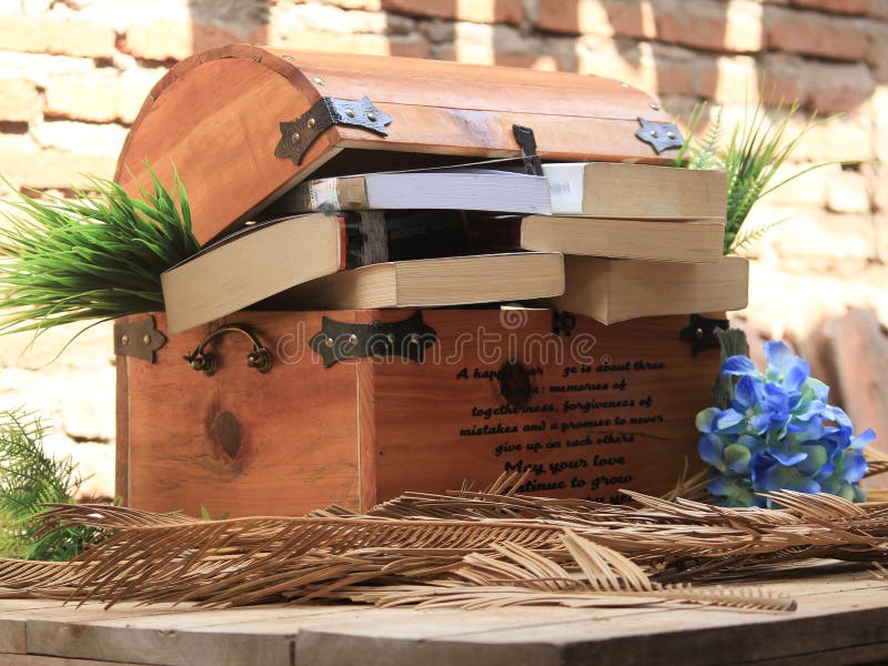 A Unique Treasure Box Containing Books, because Opening is Knowledge ...