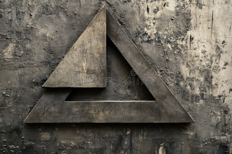 Unique Triangular Shapes with an Asymmetrical Design Stand Out on a ...