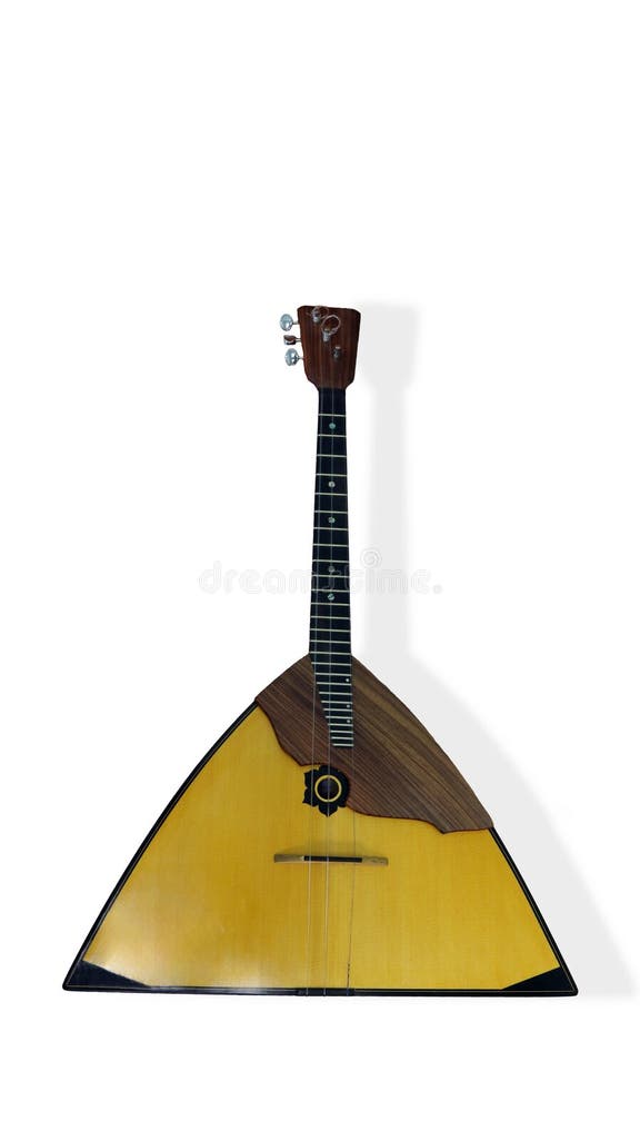 Unique Triangular String Instrument Displayed Prominently Against a ...