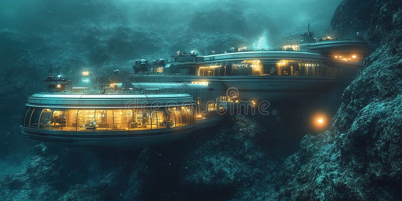 Unique Underwater Research Facility Illuminated Beneath Ocean Waves ...