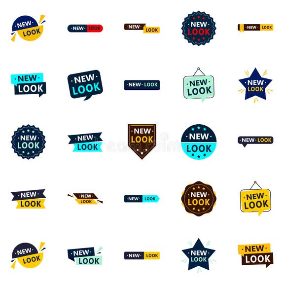 25 Unique Vector Elements for a New Look in Advertising Stock Vector ...