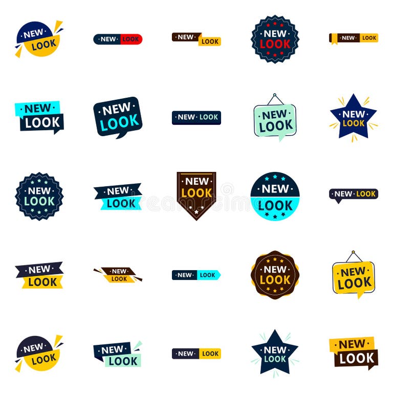 25 Unique Vector Elements for a New Look in Advertising Stock Vector ...